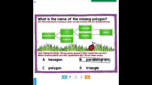 Classifying Polygons Boom Cards by June Shanahan Dog-On-It Designs