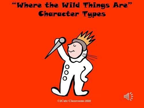 "Where the Wild Things Are" Character Types by 2Cute Classrooms | TPT