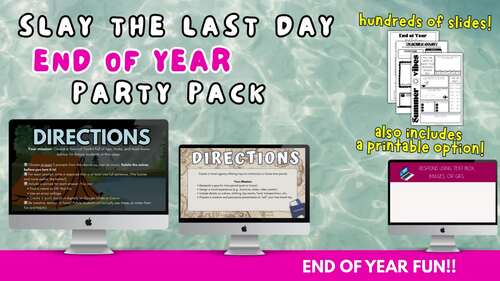 End of Year Fun Projects & Activities | Printable + Digital | Upper ...