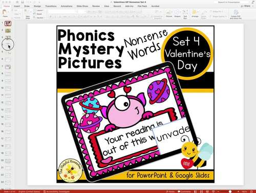 UFLI aligned Valentine's Day Phonics Mystery Pictures - Nonsense Words ...