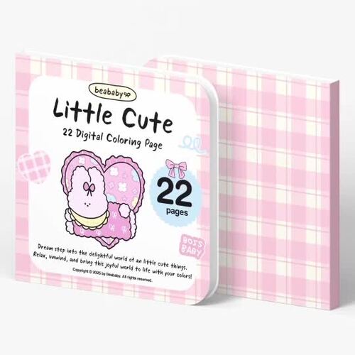 Little Cute Coloring Book | Combo 1: Super Cute Animal Characters ...