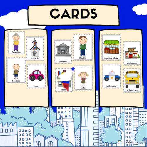 Town Unit for Kindergarten-Holistic English Series #21 | TPT