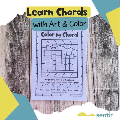 Color by Ukulele Chords Christmas | Major, Minor & Seventh Chords ...