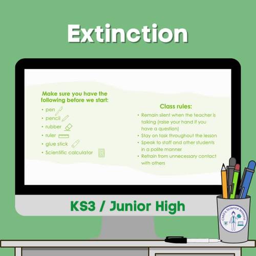 Extinction (KS3) by CMGs Science lessons | Teachers Pay Teachers