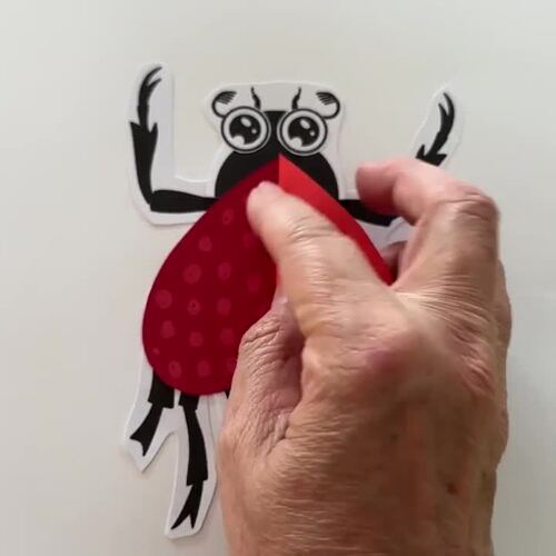 Valentines Day Love Bug Art and Craft Lesson Plan by Kerry Daley