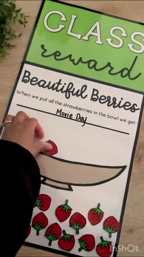 Whole Class Reward System - Year Long Reward Charts by Mrs Shah's Classroom
