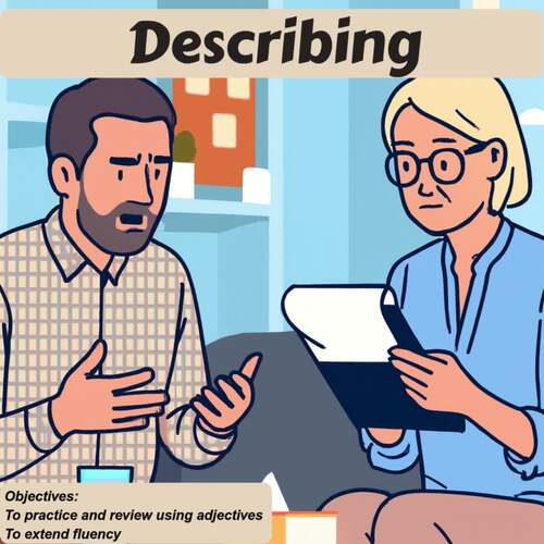 ESL Speaking & Grammar Activities: Describing (PDF + Editable PPT) by ...