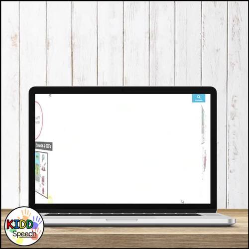 Preschool Speech Therapy Color Red BOOM Cards Scavenger Hunt | TPT