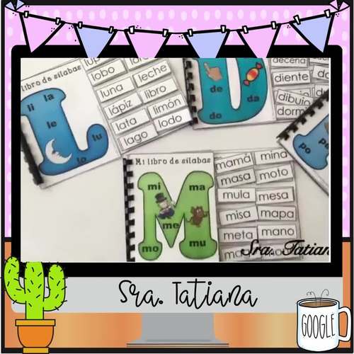 Spanish Guided Reading | 18 Libritos de Silabas | Lectura Guiada ...
