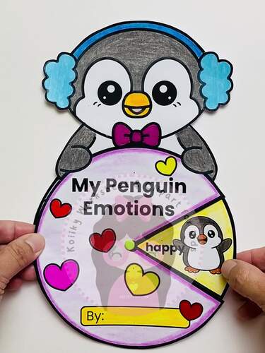 Penguin Emotions & SEL Activities | Social Emotional Learning | PreK ...