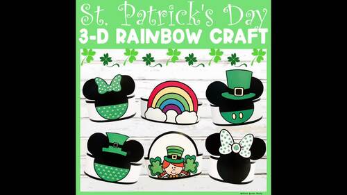 St Patrick's Day Craft Bundle - SEL Crafts- Build Classroom Community