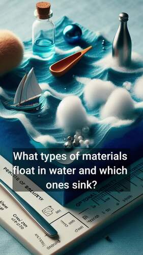 Science Fair Project | 1st, 2nd Grade | FloatOrSink | Scientific Method