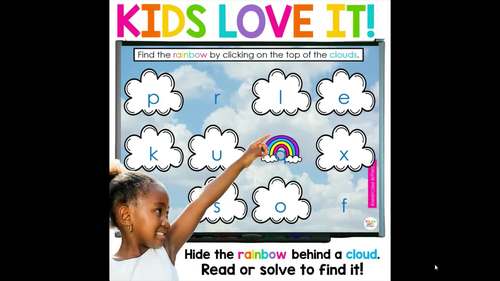 Rainbow Digital Activities for Math & Reading & Writing by Polka Dots ...