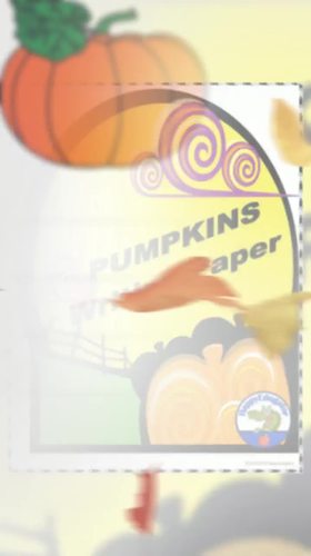 PUMPKINS Writing Paper - Lined Paper - Pumpkins Theme by HappyEdugator