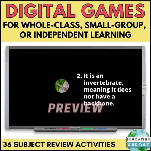 Digital Games Bundle for Morning Meetings, Fun Fridays, and Distance ...