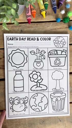 Earth Day NO PREP Activities & Worksheets by Alleah Maree | TPT