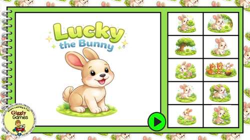Interactive Adapted Book Reading Comprehension Lucky the Bunny Digital ...