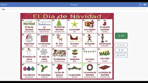 Spanish Boom Cards: El Día de Navidad (Christmas Day) by NATAM | TPT