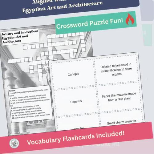 HSS 6.2.5 Puzzle Pack Artistry & Innovation: Egyptian Art and Architecture