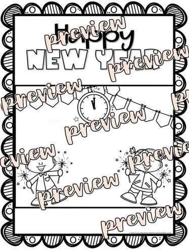 New Years Fun Pack with Math and Literacy Activities by Anh Huynh