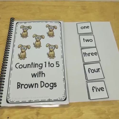 FARM ANIMALS COUNTING ADAPTED BOOK by Snicker-doodles Pre-k Market