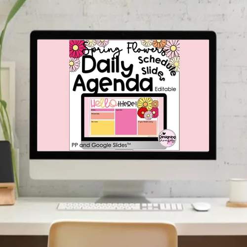 Spring Flowers Daisies Classroom Organization & Management BUNDLE | BTS