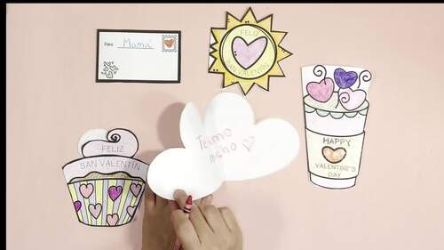 Tarjetas de San Valentín - Valentines Day cards | Centro de escritura ...