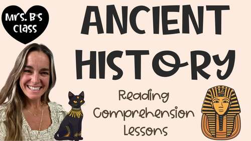 Ancient Egypt Reading Passage Comprehension Activities Middle School ...