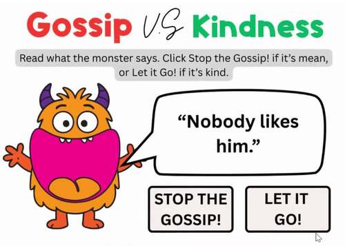 Relational Aggression BOOM CARDS | Anti Bullying Friendship Skill | SEL ...