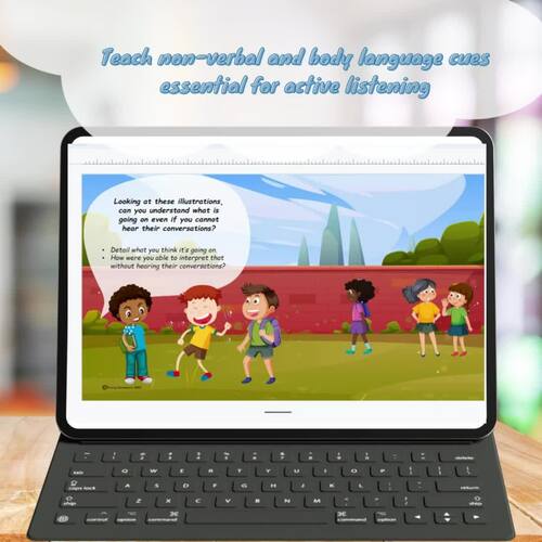 Active Listening & Conversation Skills Lesson: Non-verbal & Body ...