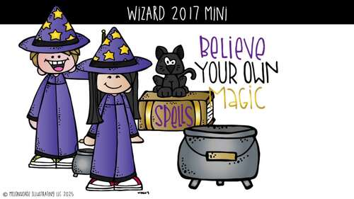 Wizard clip art 2017, witch Mini by Melonheadz Clipart | TPT