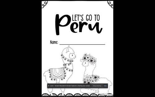 Peru Country Study - Alberta Social Studies Curriculum by A Classy ...