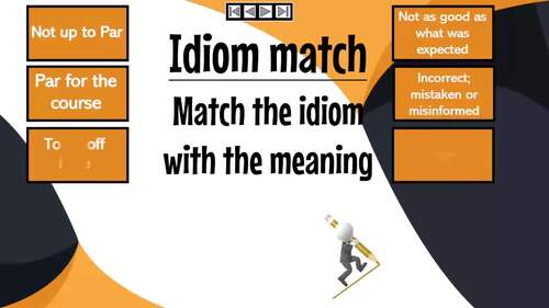 Sports Idioms Part 7 by Ositos English | TPT