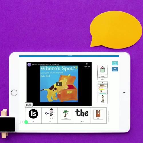 Where's Spot? Mini Book Companion For Speech Therapy DIGITAL + PRINTABLE