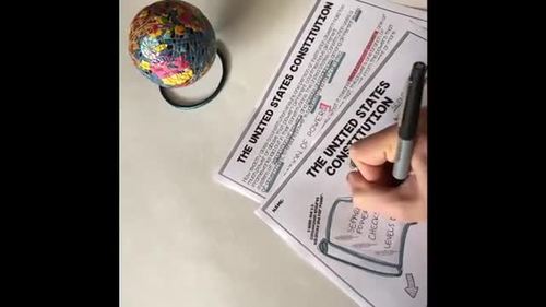What is a Constitution Readings & Graphic Organizers by History with Mrs G
