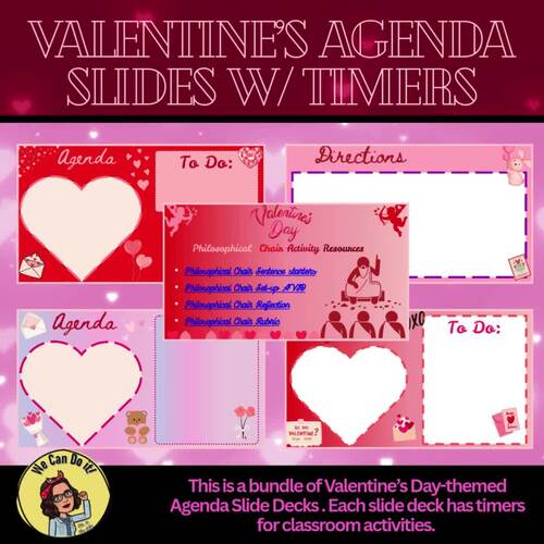 Agenda Slides Bundle for all Seasons by Lit is the Life | TPT