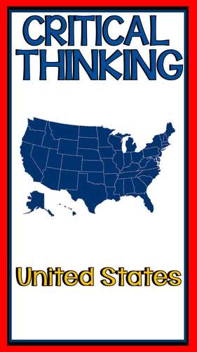 CRITICAL THINKING TASK CARDS States Edition 1 Vocabulary Fractions ...