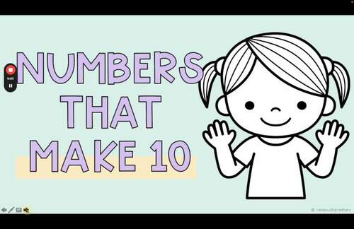Friends of 10 Teaching Slides | Addition to Ten Powerpoint | TPT