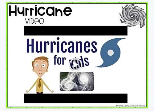 Hurricanes Reading, Research, and Skill Pages for Google Slides | TpT