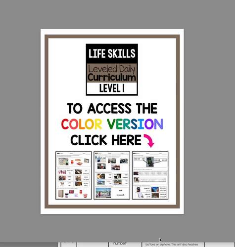 Life Skills Leveled Daily Curriculum {BUNDLE} by The Autism Helper