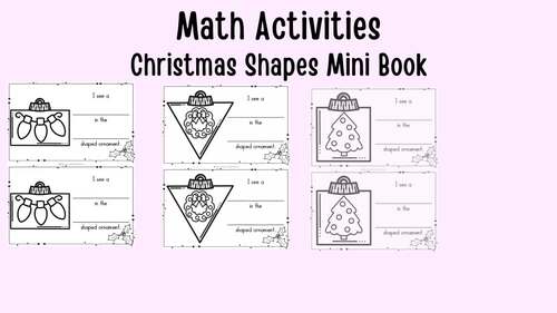 Christmas Activities, Vocabulary Cards, Activity Book, Mini Books and ...
