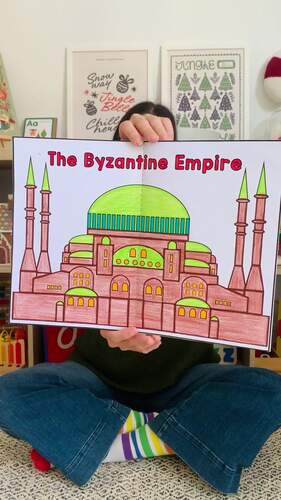 Byzantine Empire Project Activity | Hagia Sophia 3D Craft | Ancient ...