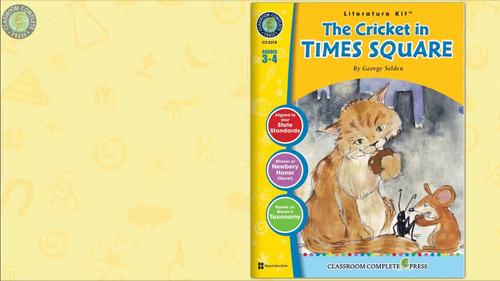 The Cricket in Times Square Gr. 3-4 by Classroom Complete Press ...