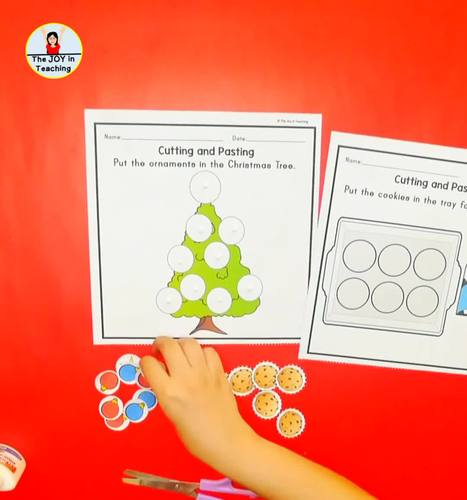 Christmas Fine Motor Skills Activity by The Joy in Teaching | TpT