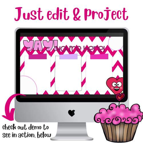 Daily Agenda Slides Editable English Spanish Google Slides | Valentine ...