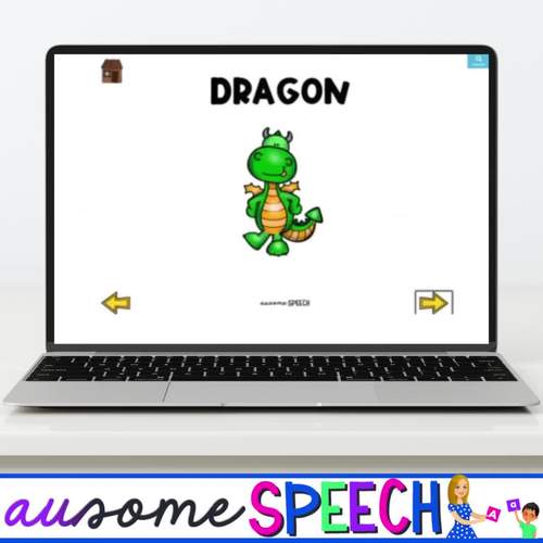 Boom Cards: Book Companion "Dragons Love Tacos" by Ausome Speech