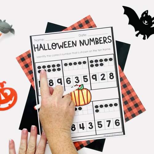 Halloween Basic Skills Worksheets | Preschool Pre-K Kindergarten