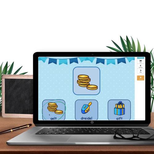 Hanukkah Symbols Pictures Matching Boom Cards - Special Education ...