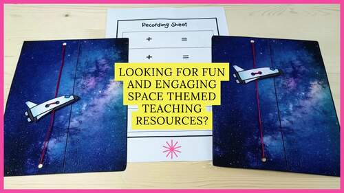 Space Theme Math, Literacy & Circle Time by Nomadic Bee | TPT