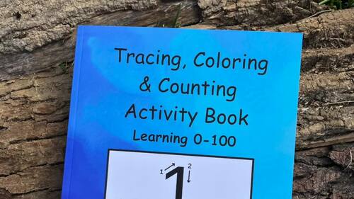 Tracing, Coloring, & Counting Activity Book Learning 0-100 | TPT
